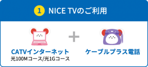 ケーブルプラス電話 | NICE TV